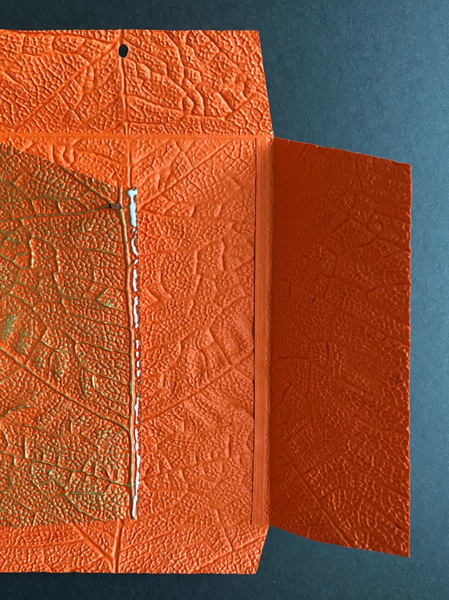 Leaf Embossed Envelope - Grove Crafted