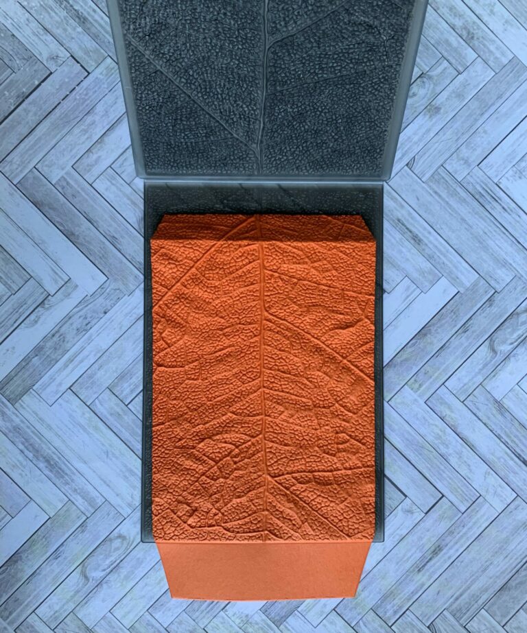 Leaf Embossed Envelope - Grove Crafted