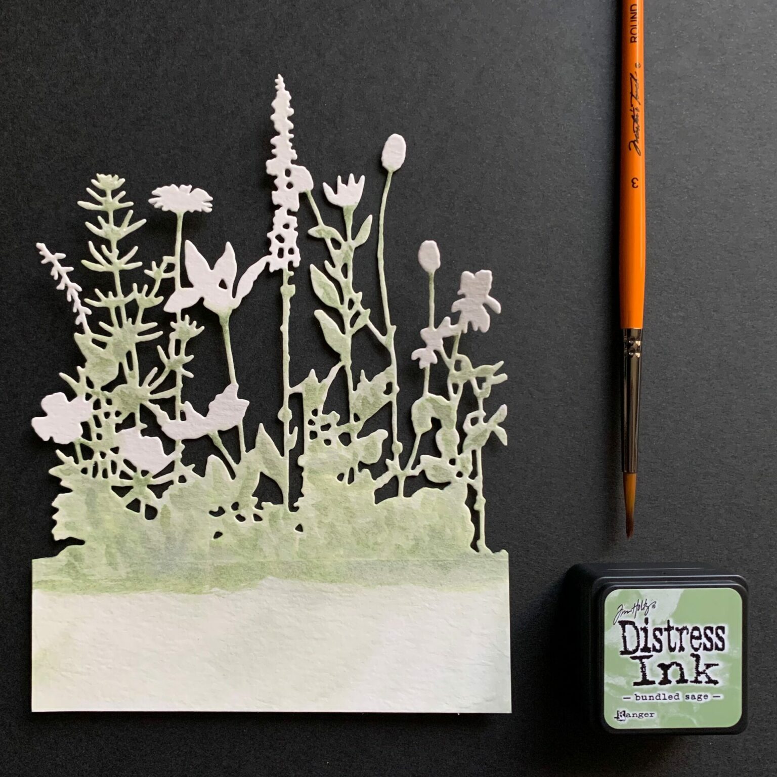 Easter Wildflowers Card - Grove Crafted
