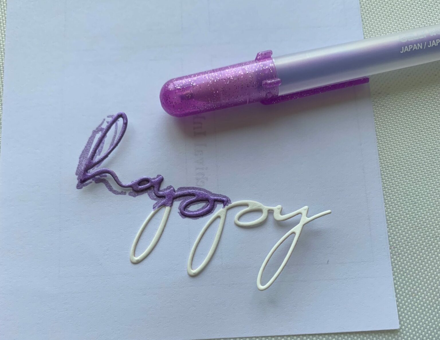 Brushstroke Flower Card - Grove Crafted