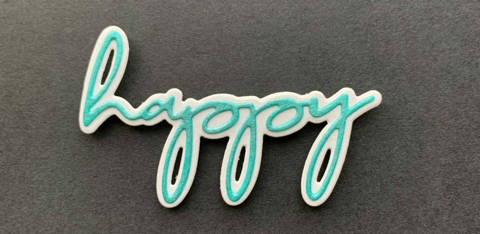 Brushstroke Flower Card - Grove Crafted