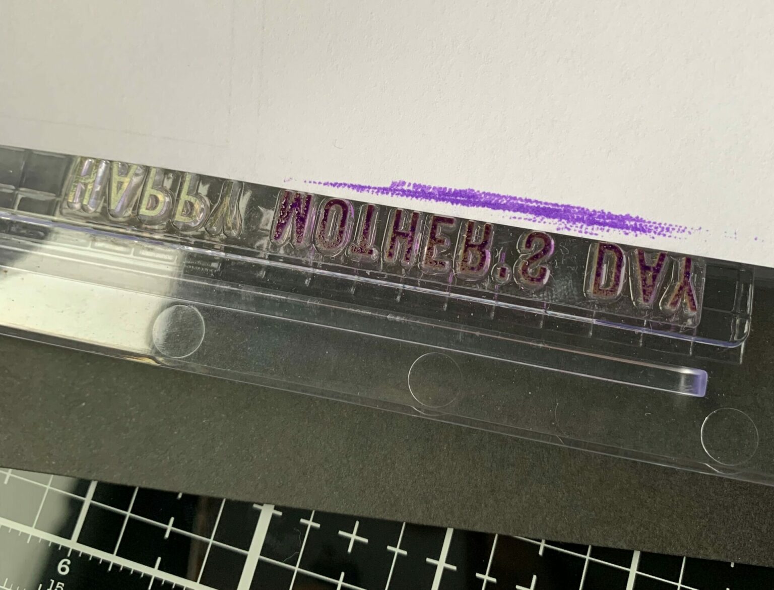 Brushstroke Flower Card - Grove Crafted