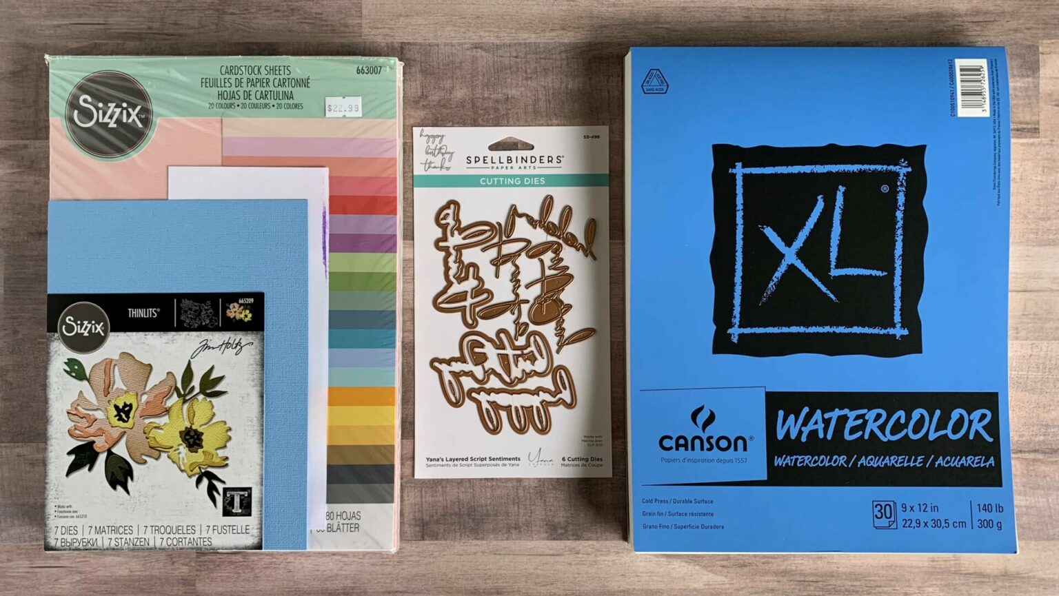 Brushstroke Flower Card - Grove Crafted