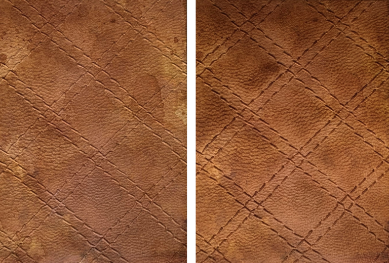 Quilted Leather Card - Grove Crafted