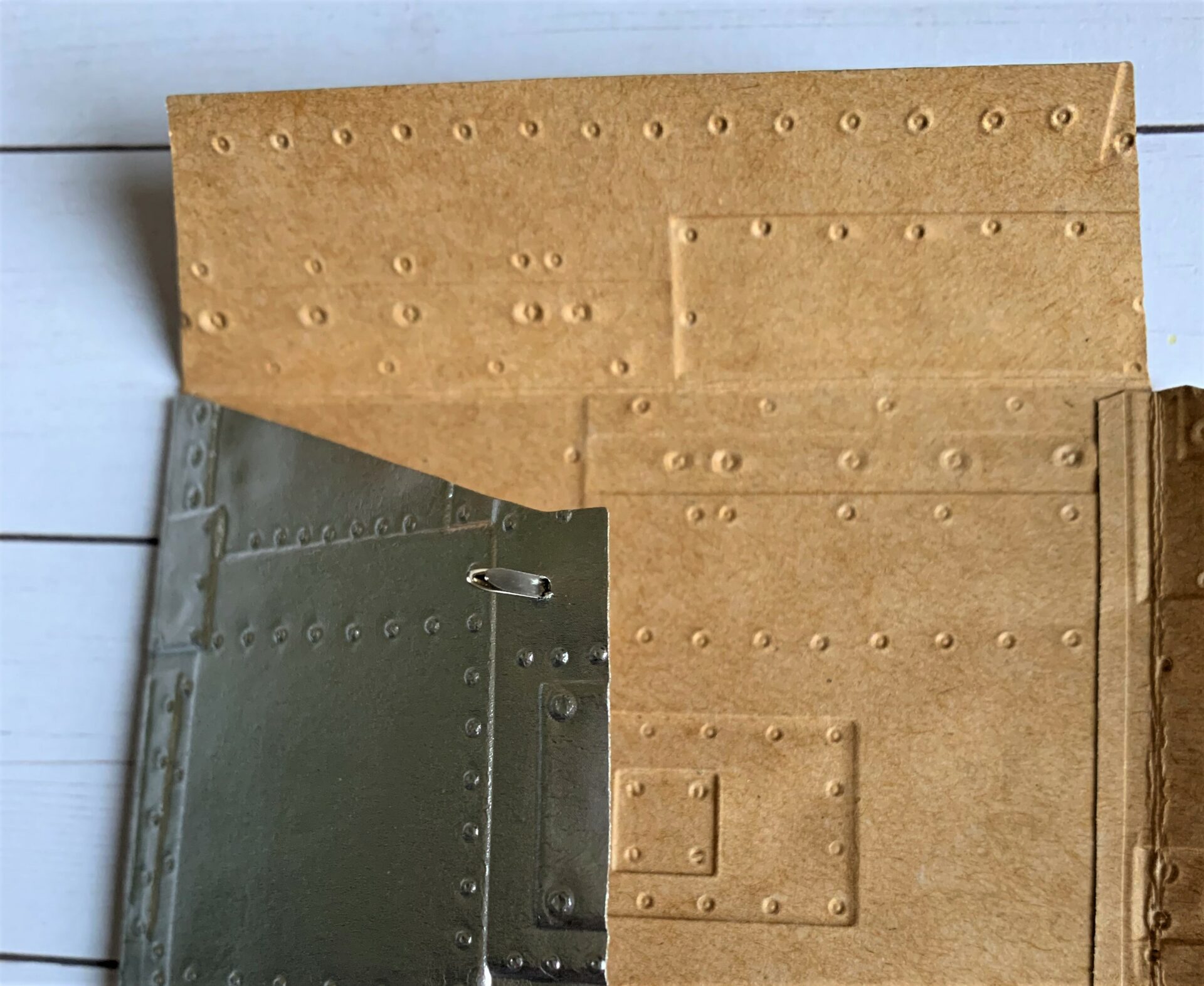 Quilted Leather Envelope - Grove Crafted