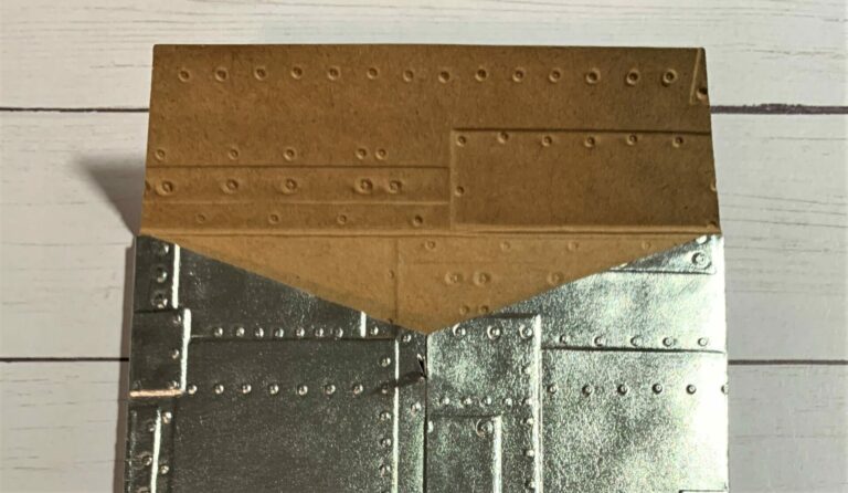 Quilted Leather Envelope - Grove Crafted