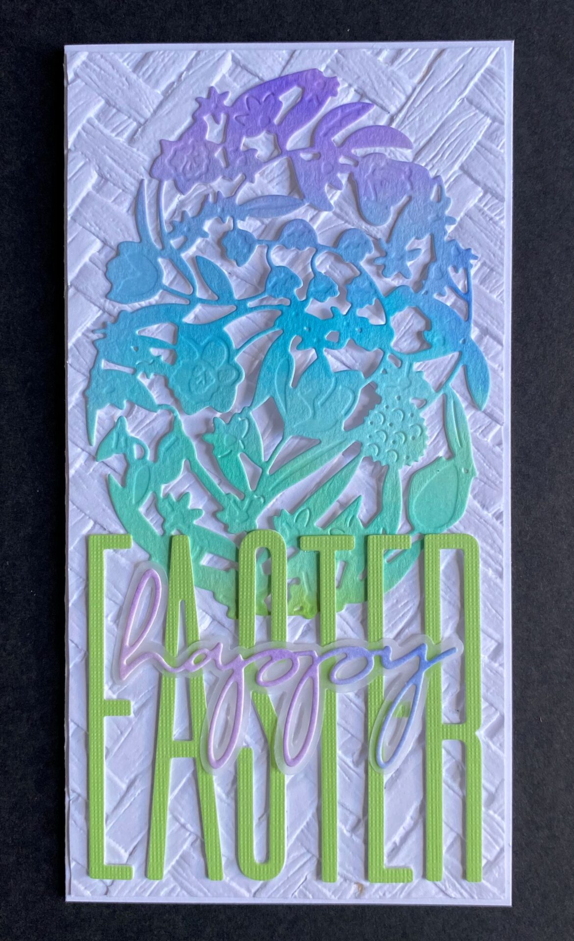 Floral Easter Egg Card - Grove Crafted