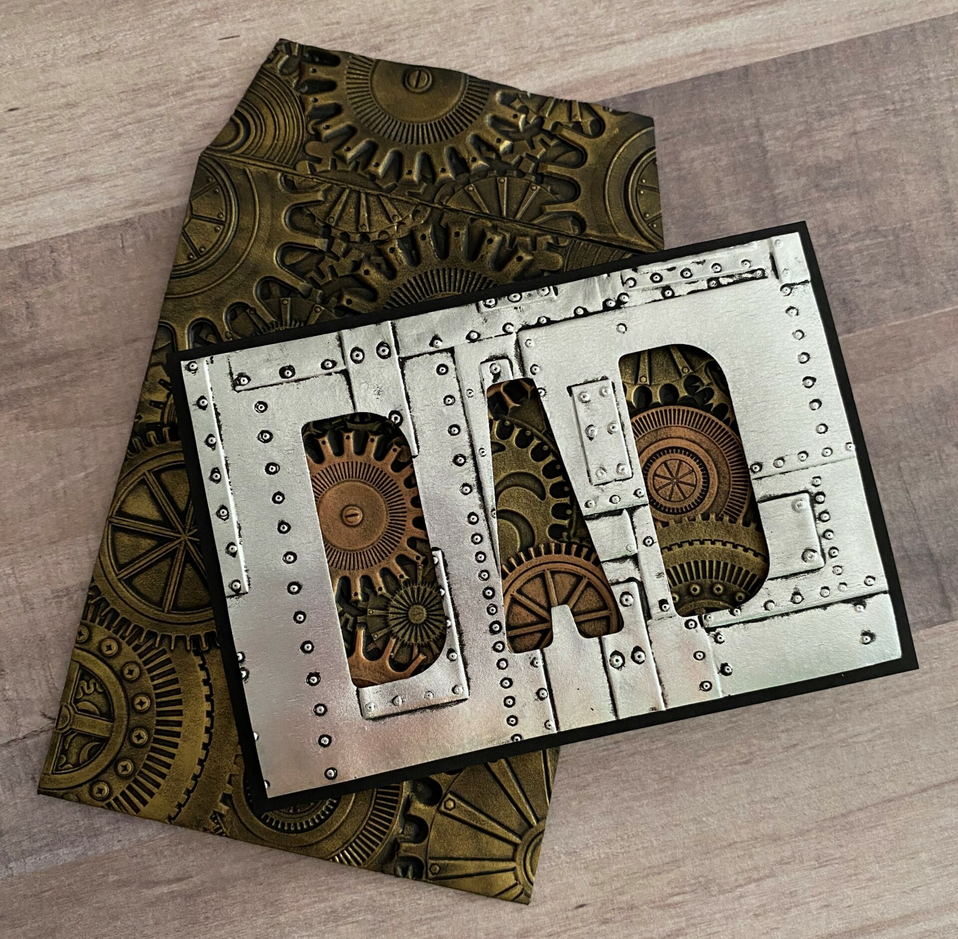 Gears Dad Card - Grove Crafted