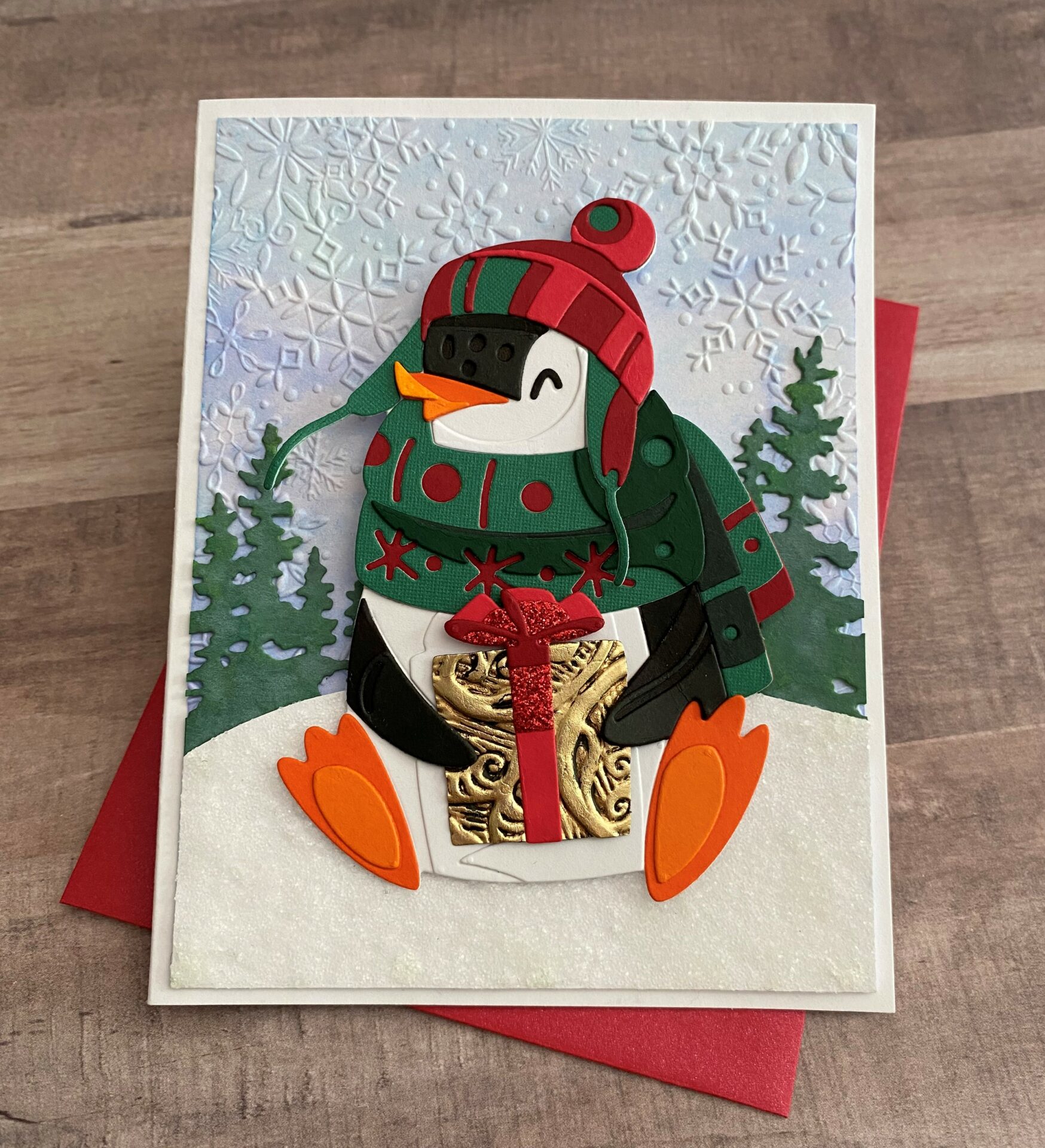 Eugene Christmas Card - Grove Crafted