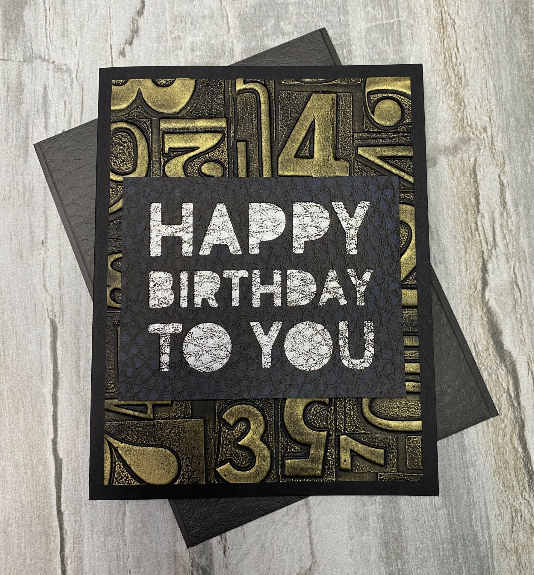 Numbered Birthday Card - Grove Crafted