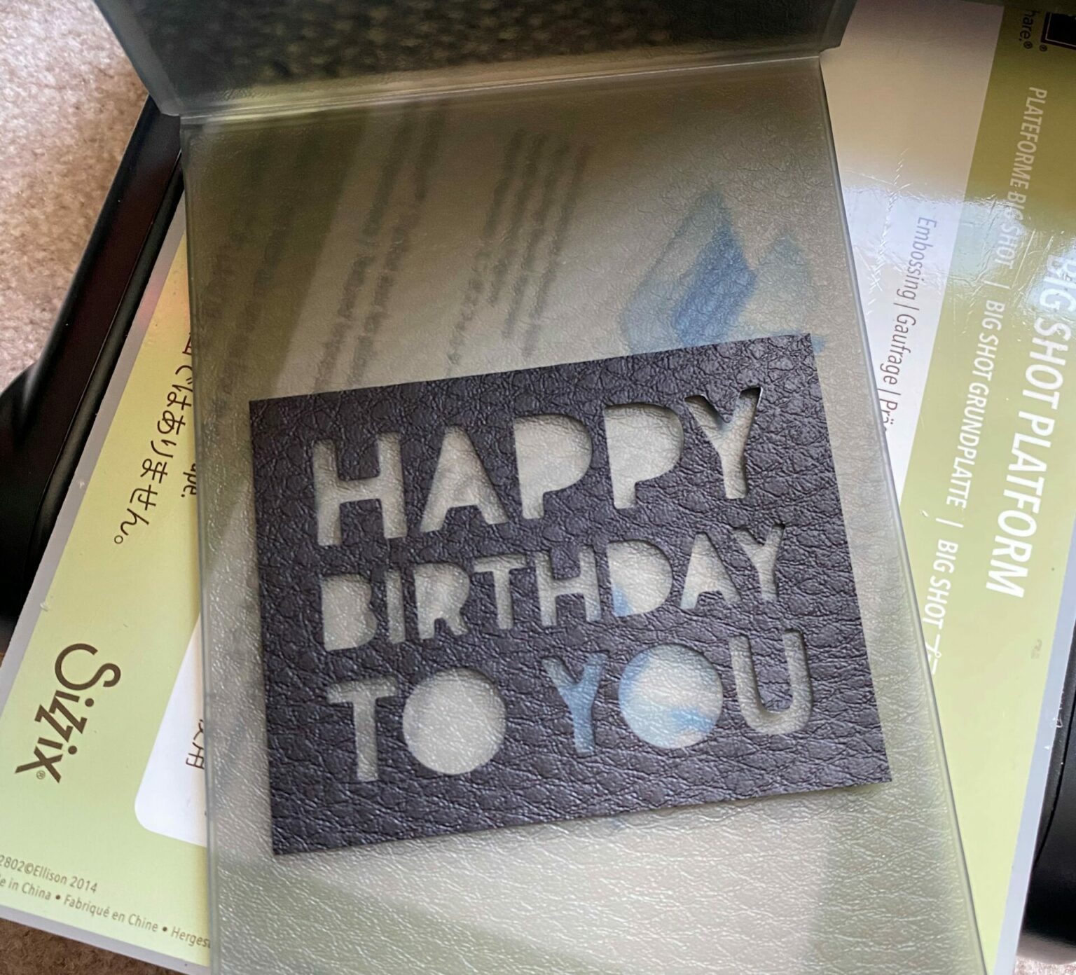 Numbered Birthday Card - Grove Crafted