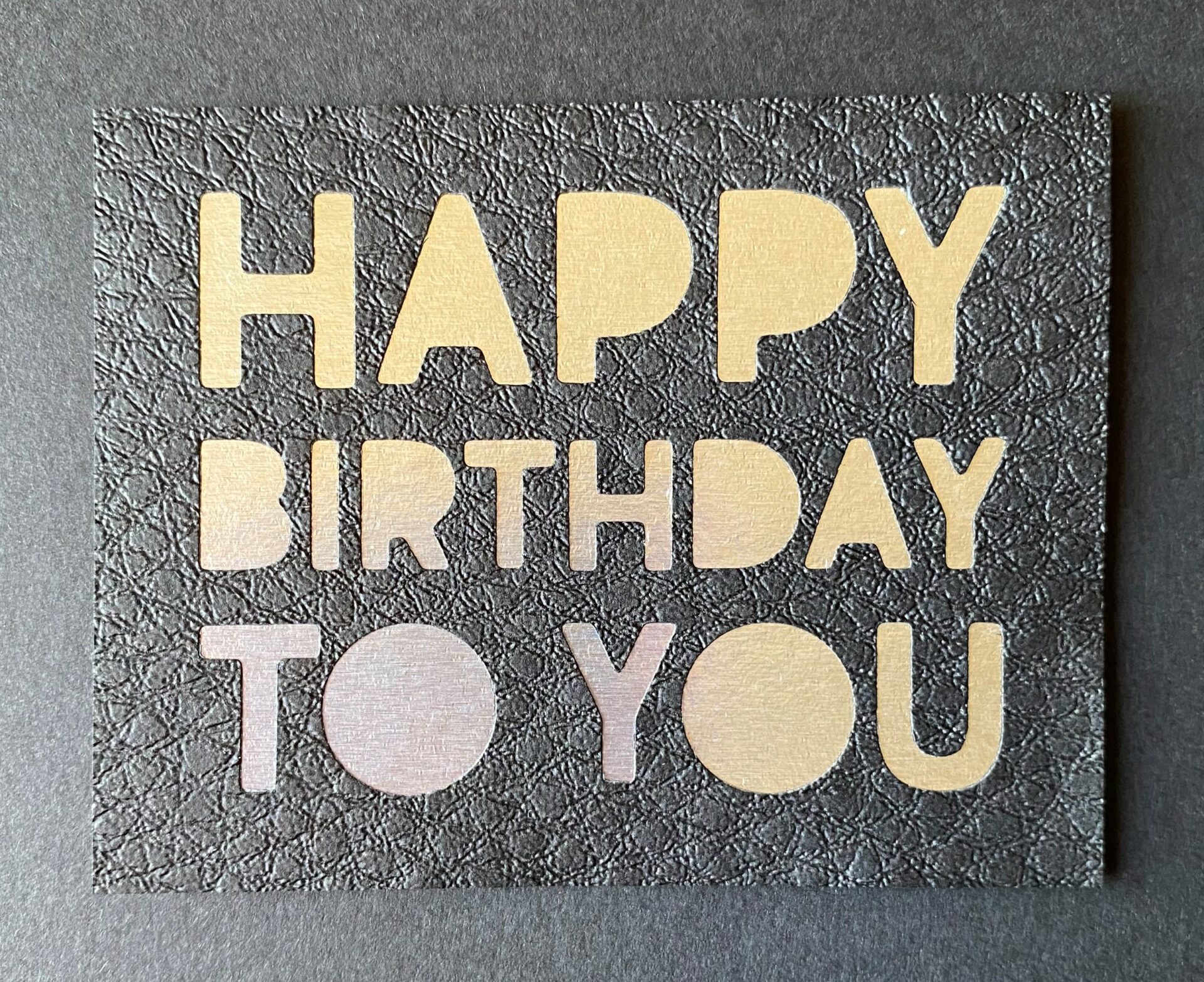 Numbered Birthday Card - Grove Crafted