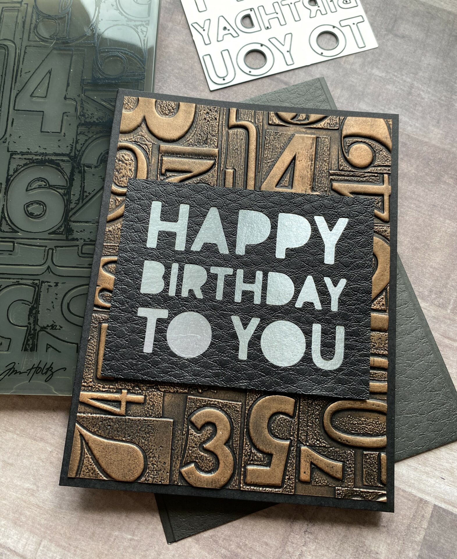 Numbered Birthday Card - Grove Crafted