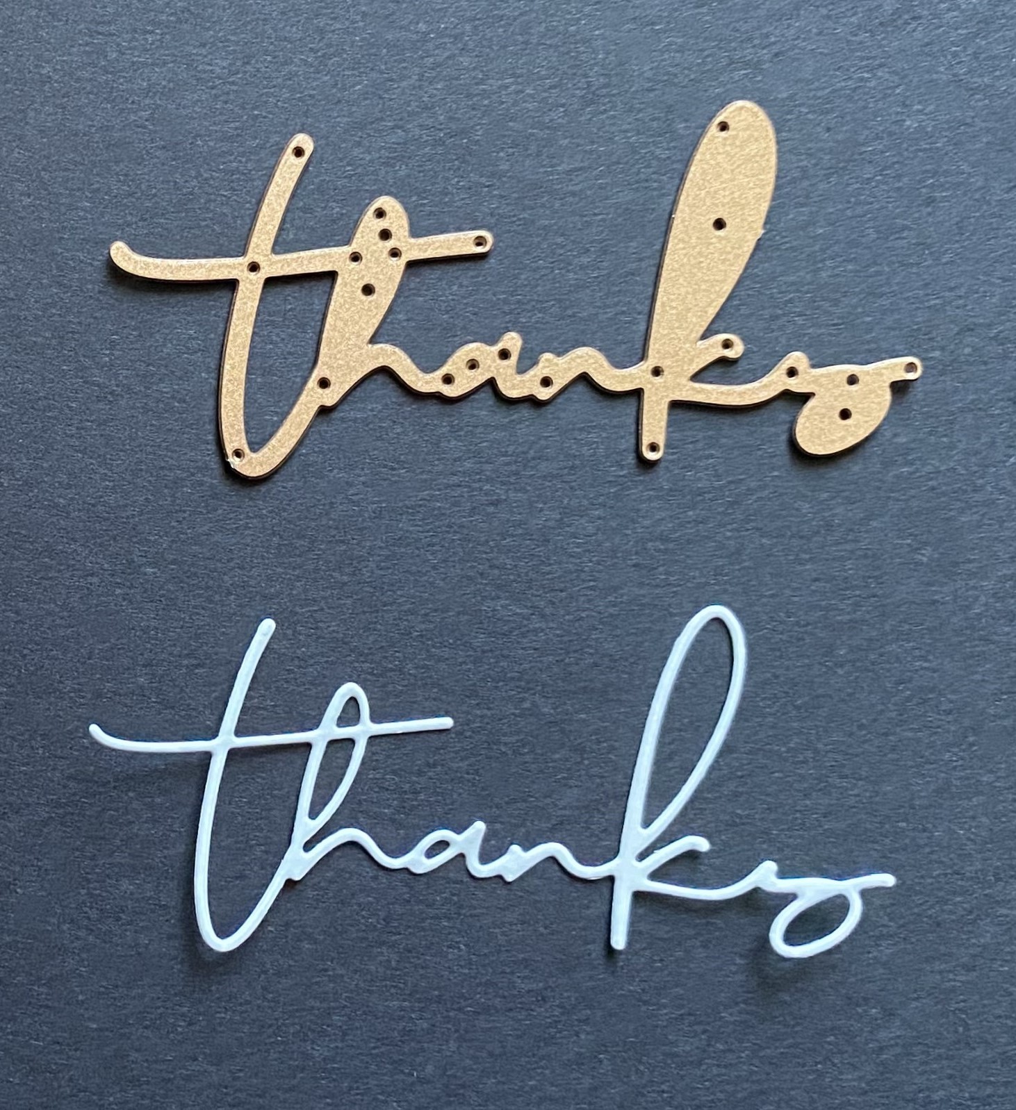 Fall Floral Thanks Card - Grove Crafted