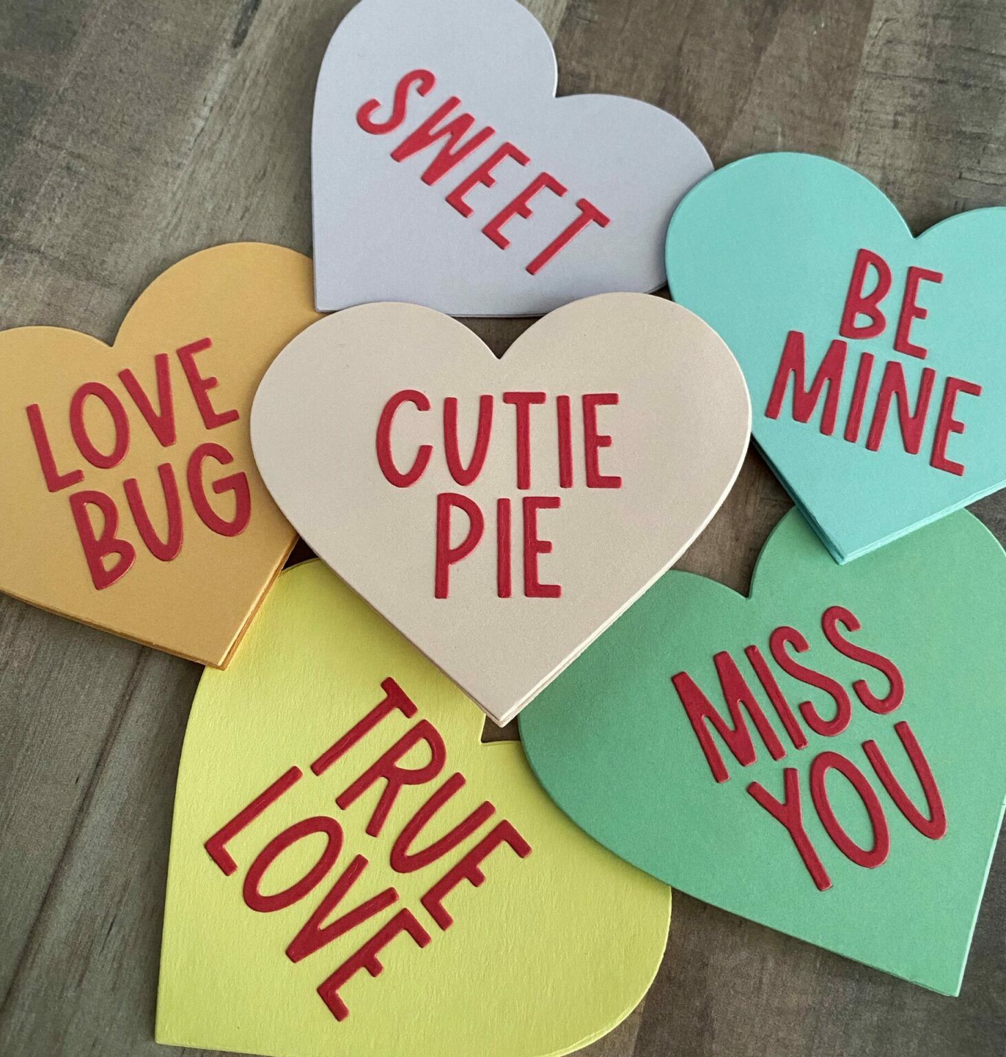 Mini Sweethearts Valentine - Grove Crafted