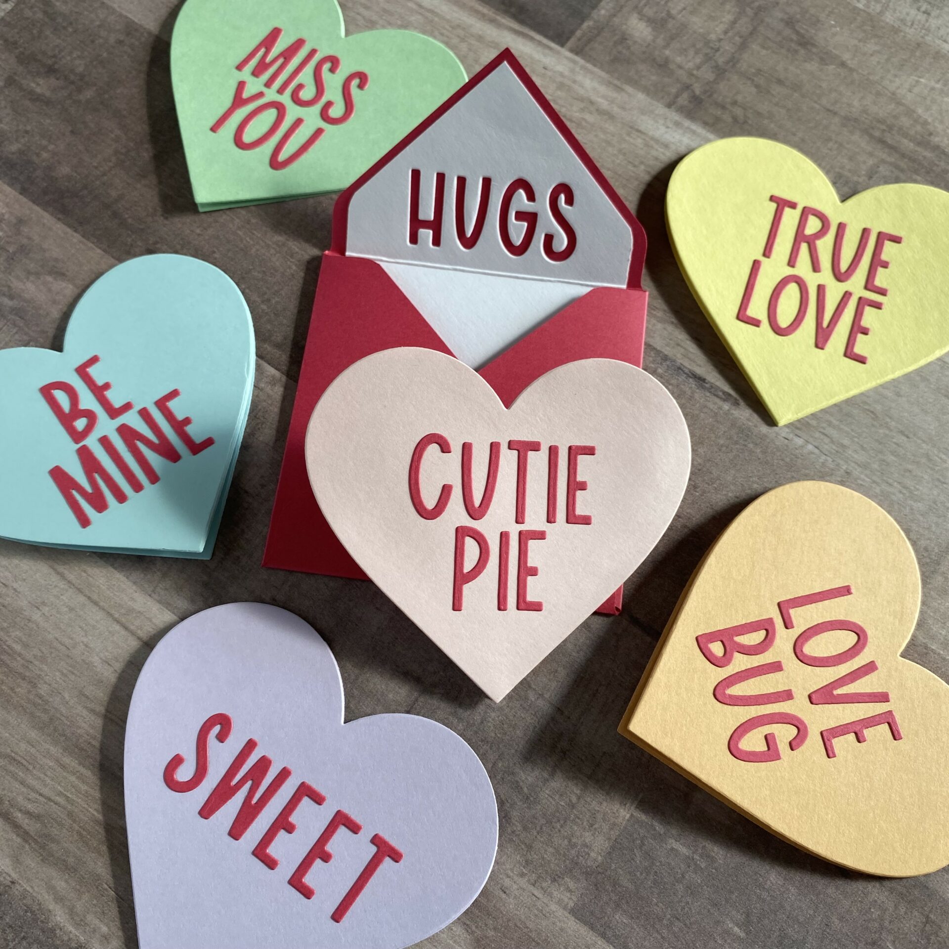 Mini Sweethearts Valentine - Grove Crafted