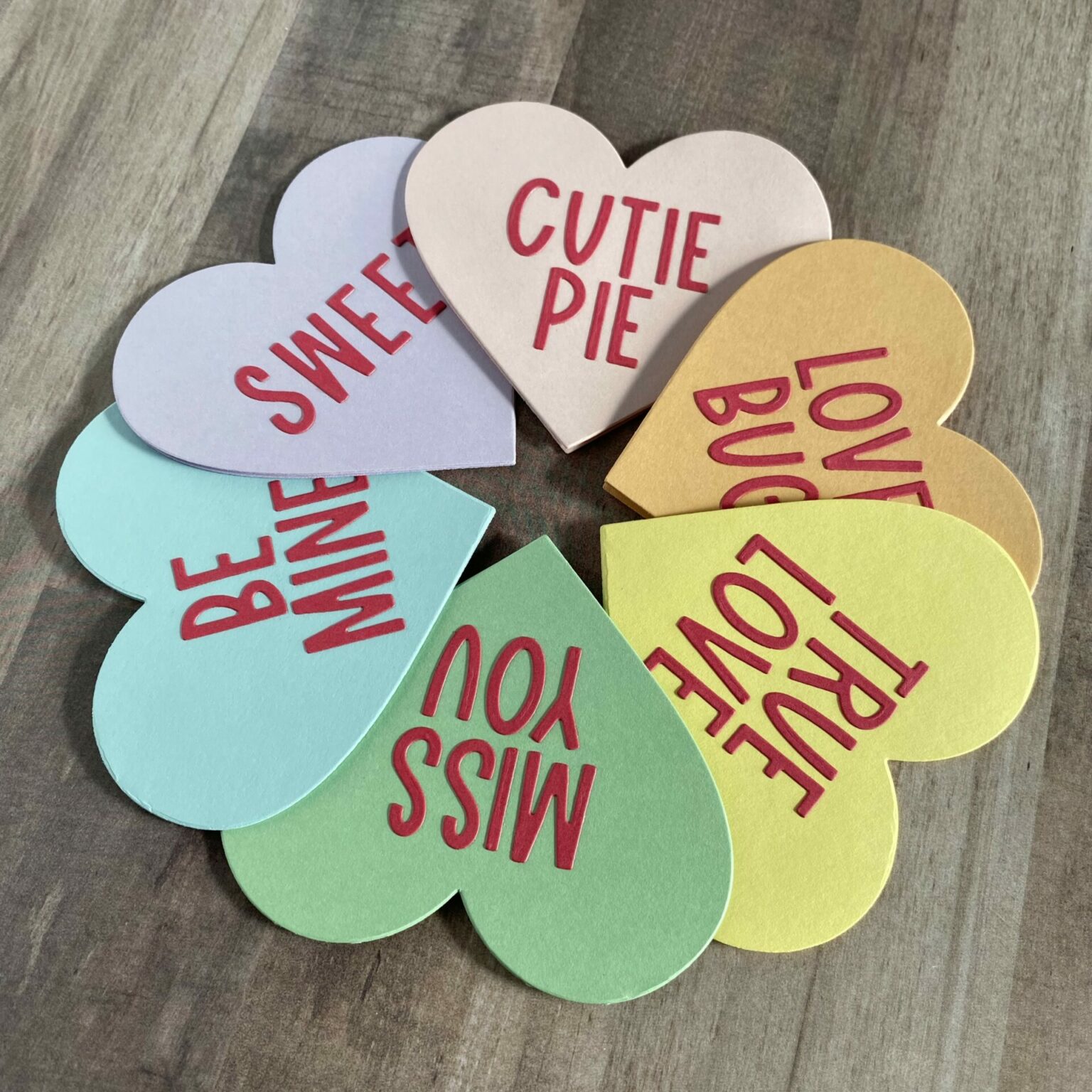 Mini Sweethearts Valentine - Grove Crafted