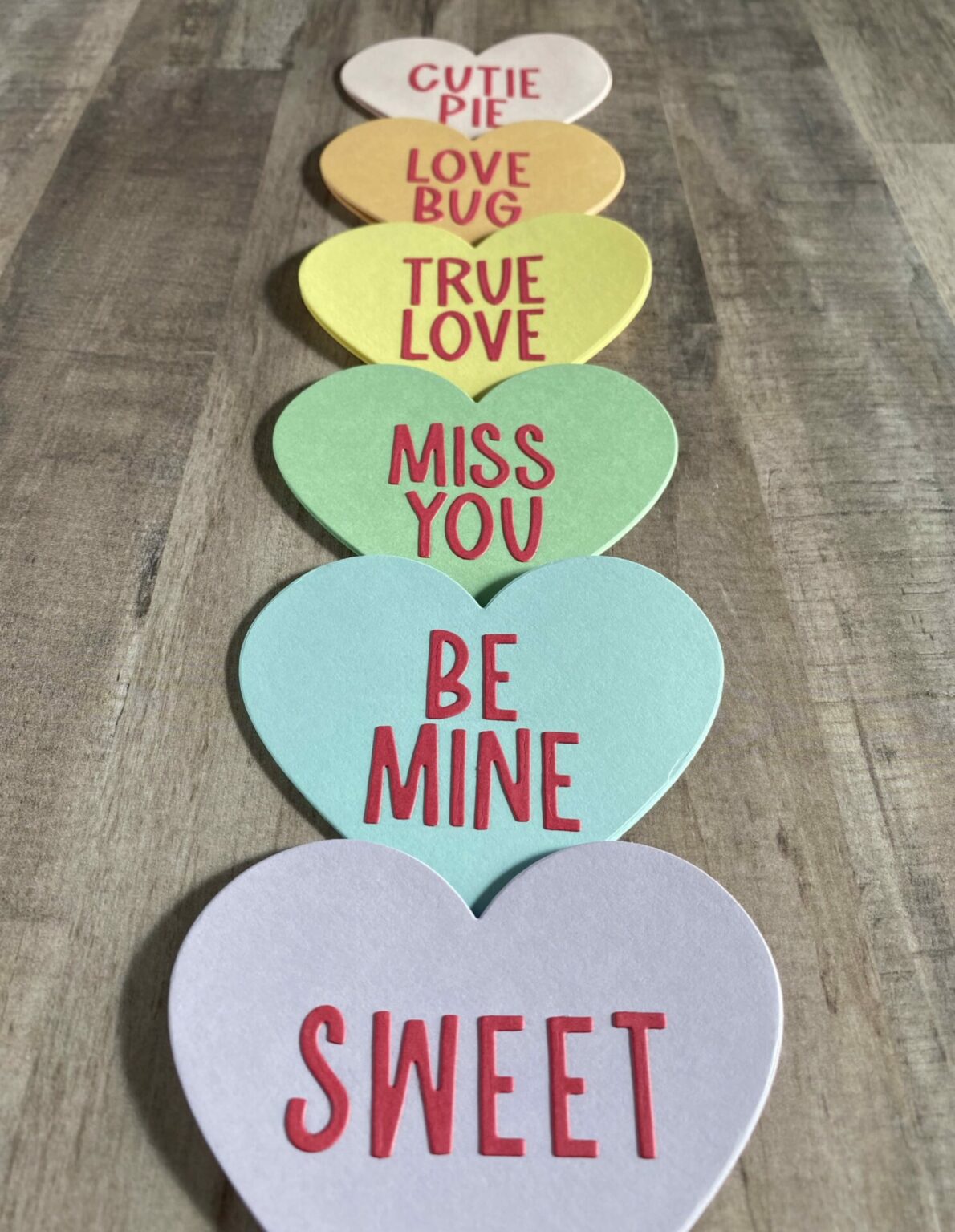 Mini Sweethearts Valentine - Grove Crafted