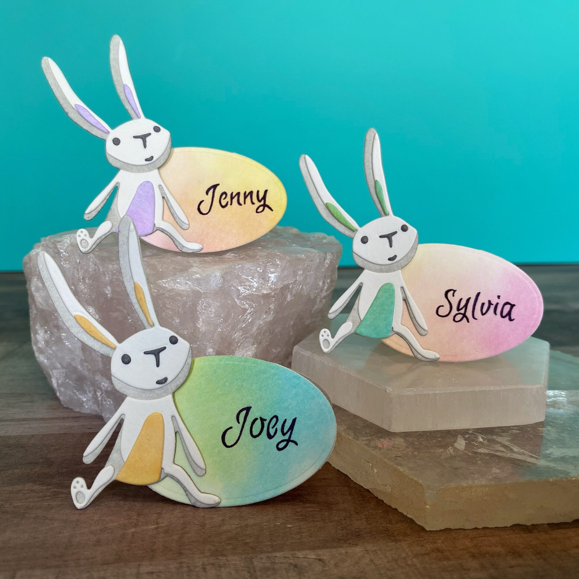 Easter Bunny Place Cards - Grove Crafted