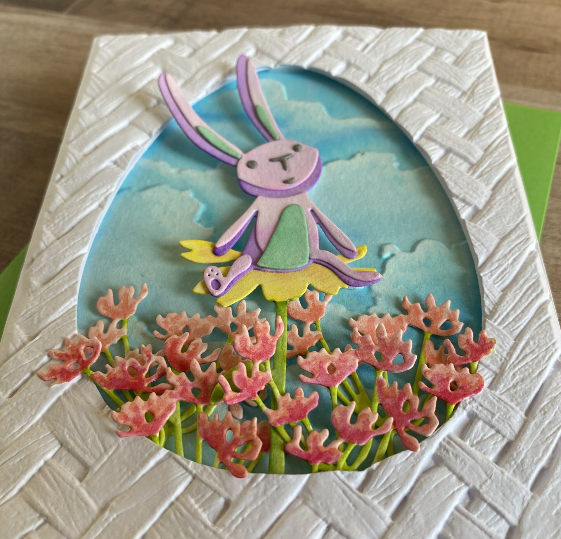 Bunny Daydreams Easter Card - Grove Crafted