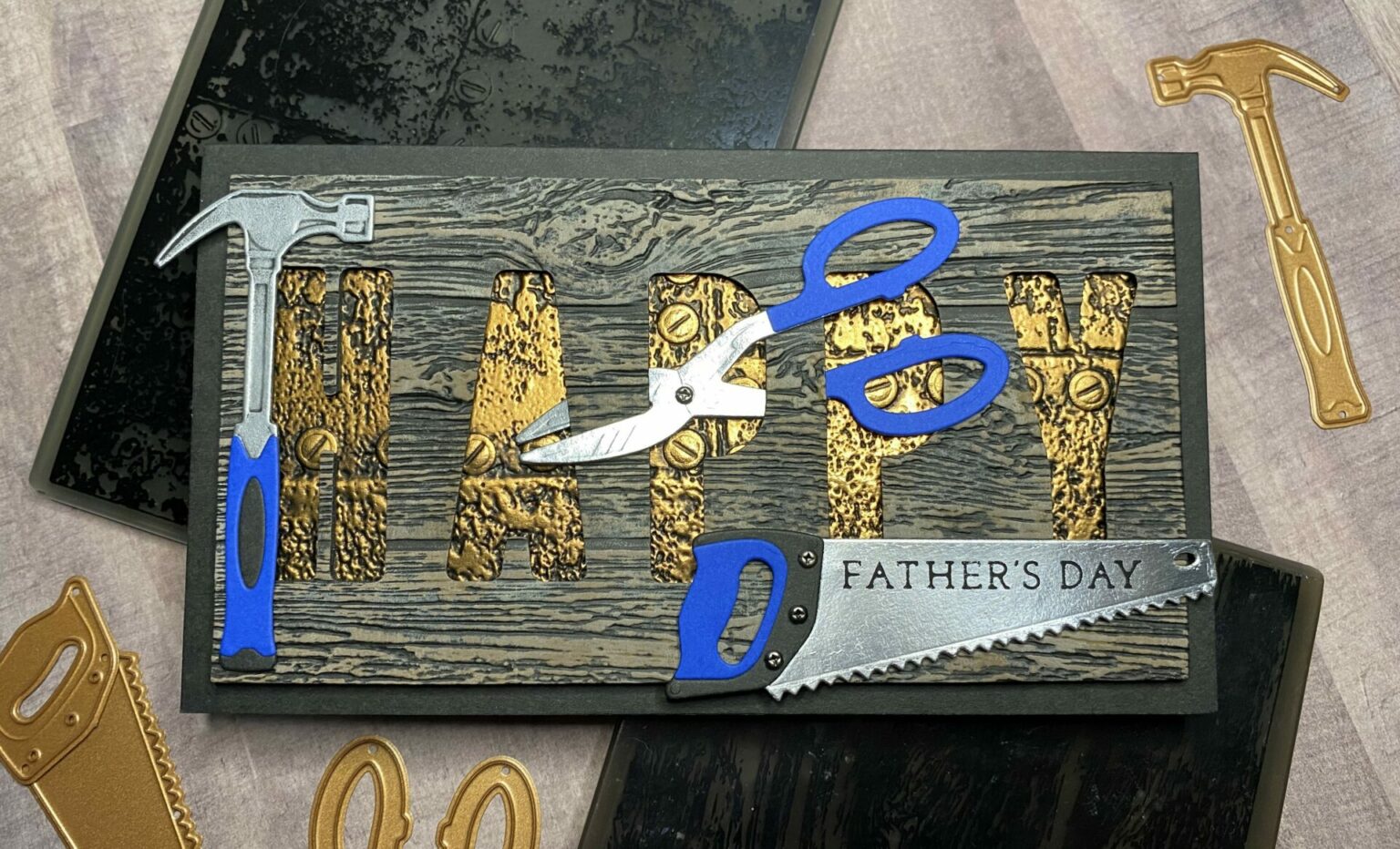 Happy Craftsman Card - Grove Crafted