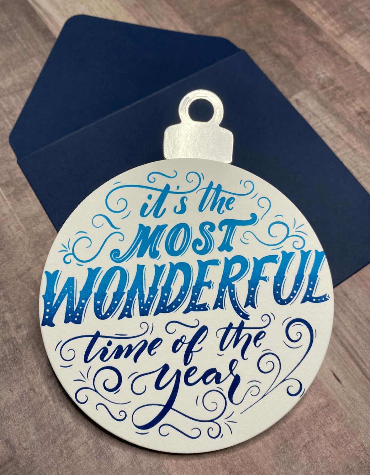 BetterPress Ornament Card - Grove Crafted