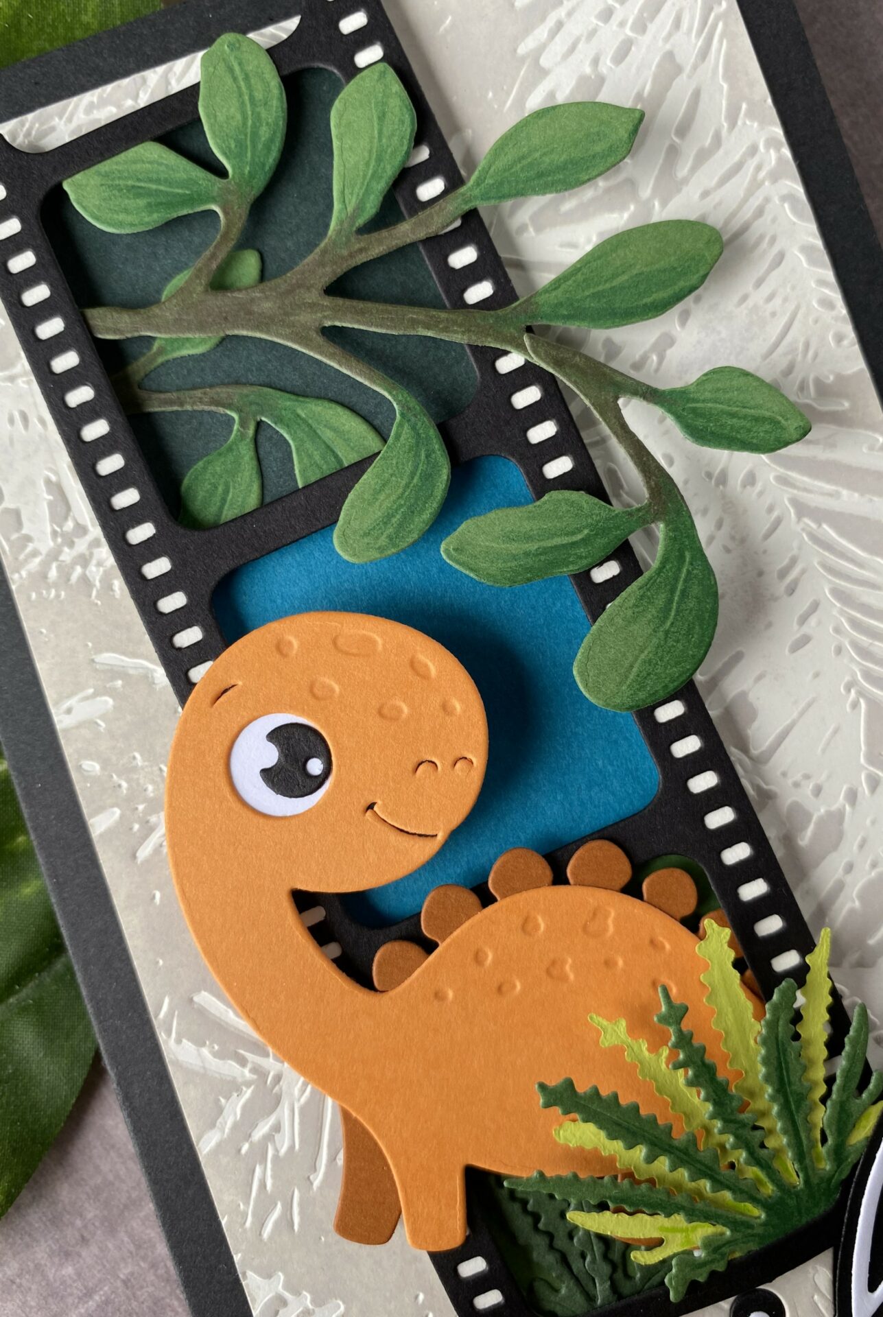 Dino-Mite Smiles Card - Grove Crafted