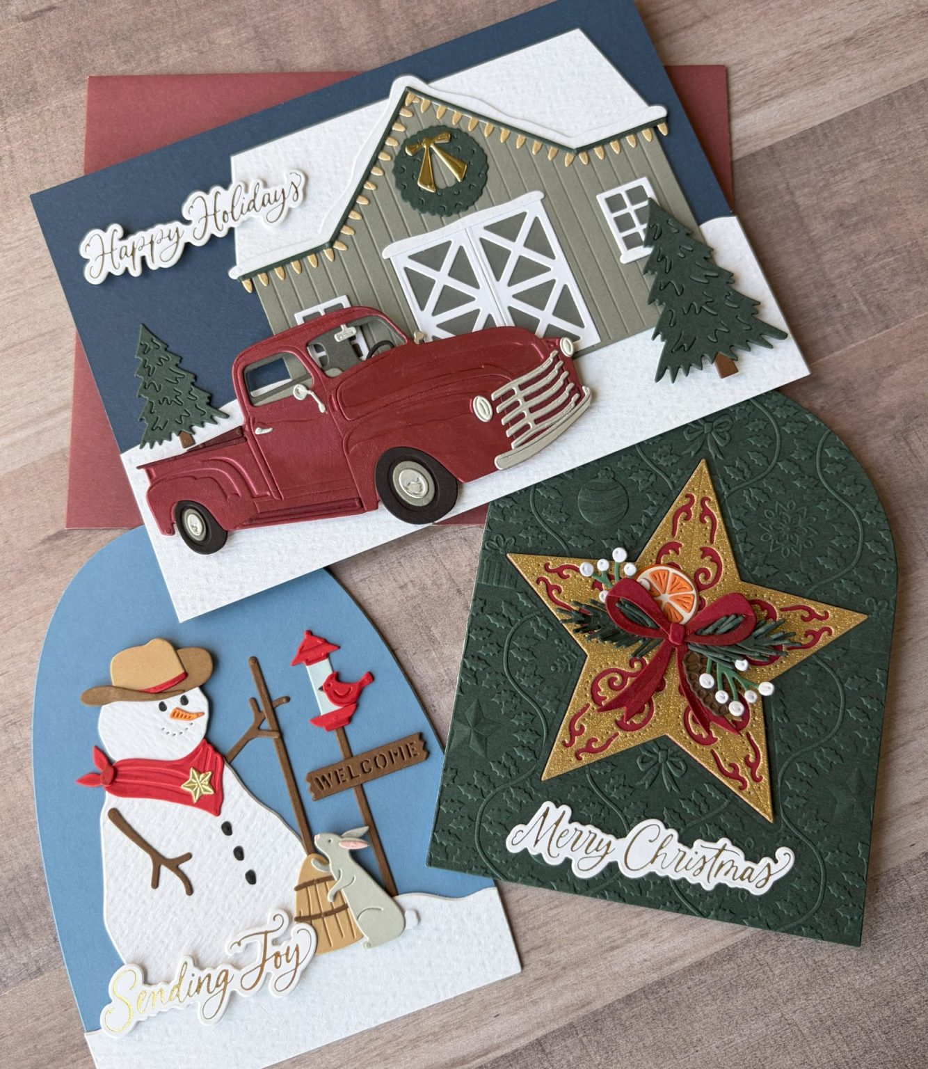 Country Christmas Cards - Grove Crafted