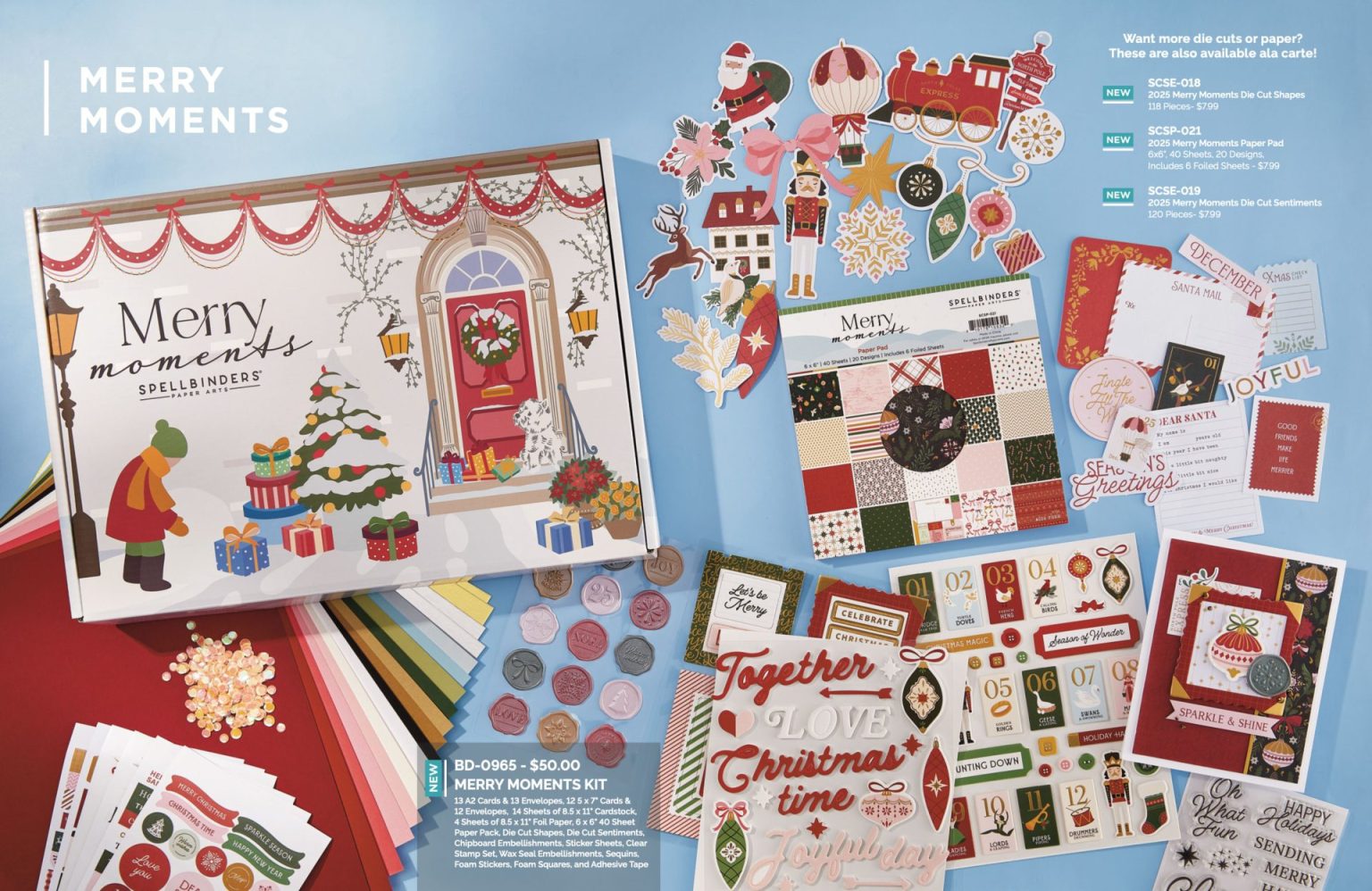 Merry Moments Cardmaking Kit - Grove Crafted