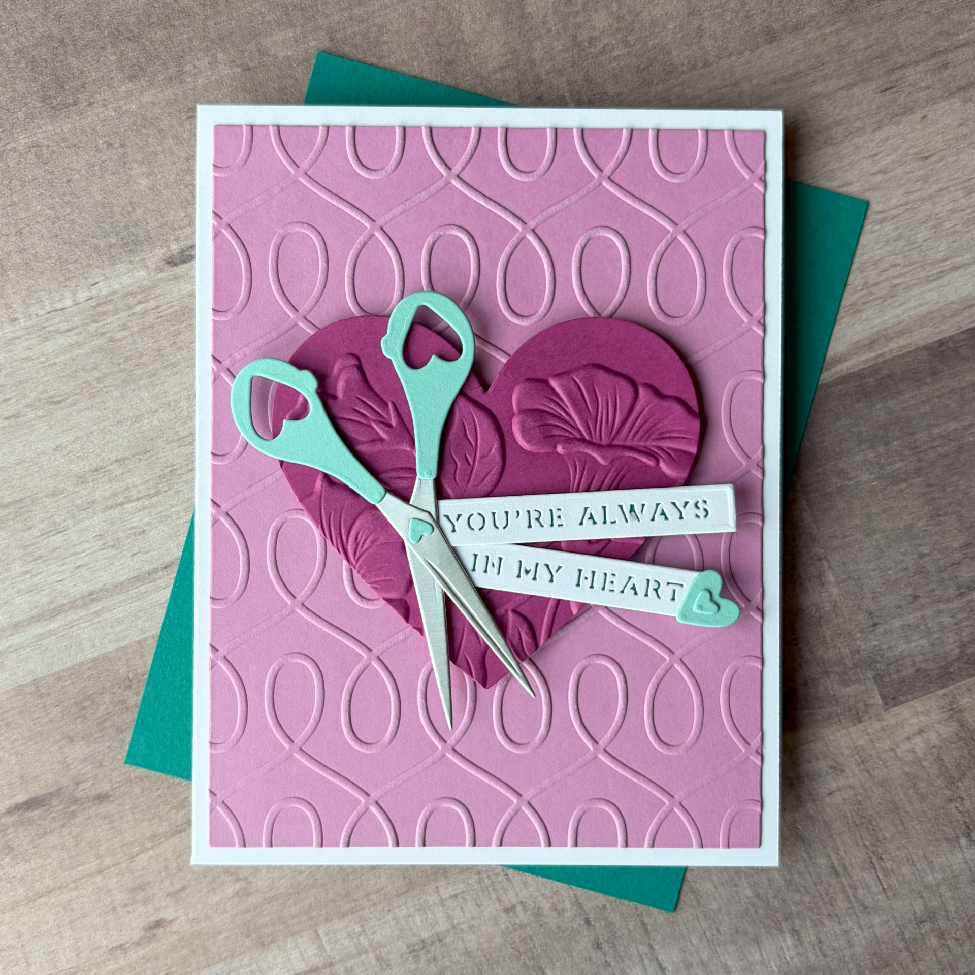 Always In My Heart Card - Grove Crafted